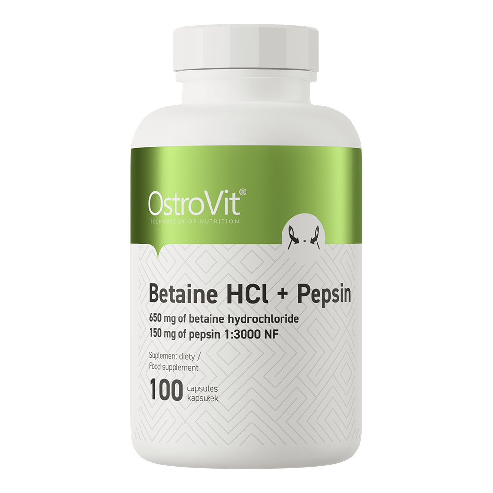 OSTROVIT Betaina HCl Pepsyna 100 kaps
