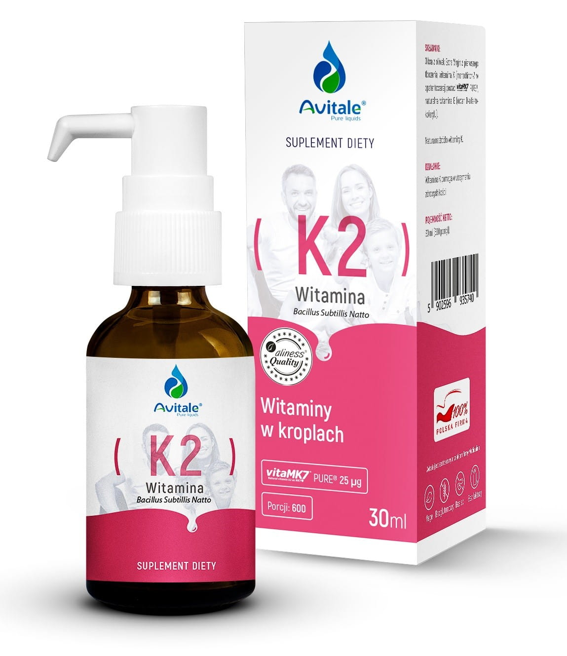 AVITALE Witamina K2 25uq 30 ml