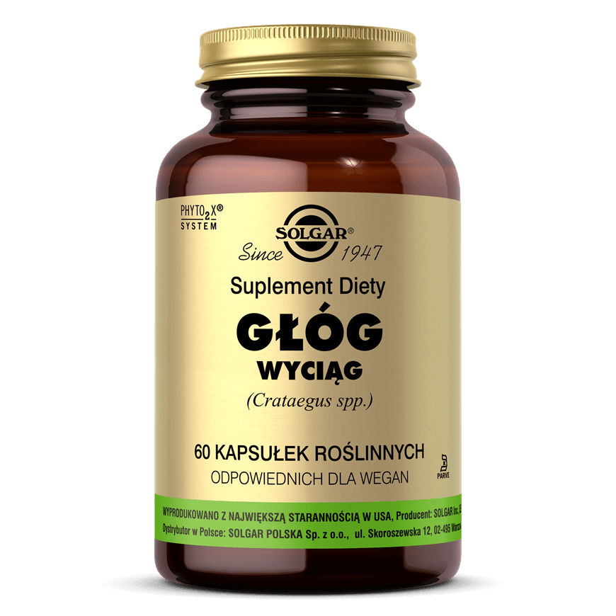 SOLGAR Głóg Wyciąg 60 kaps