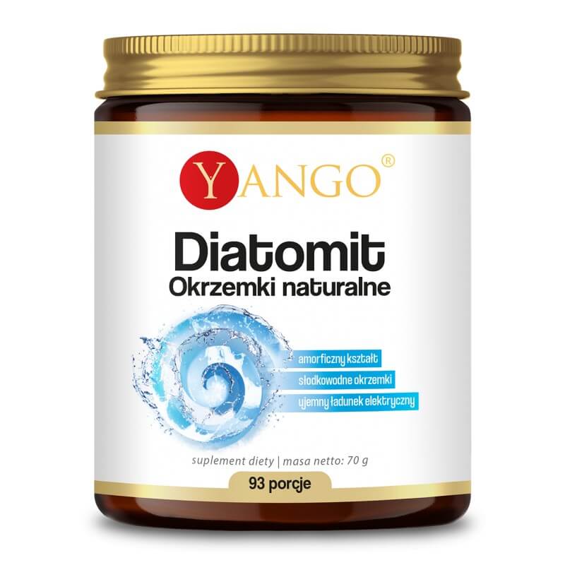 YANGO Diatomit Okrzemki Naturalne 70 g