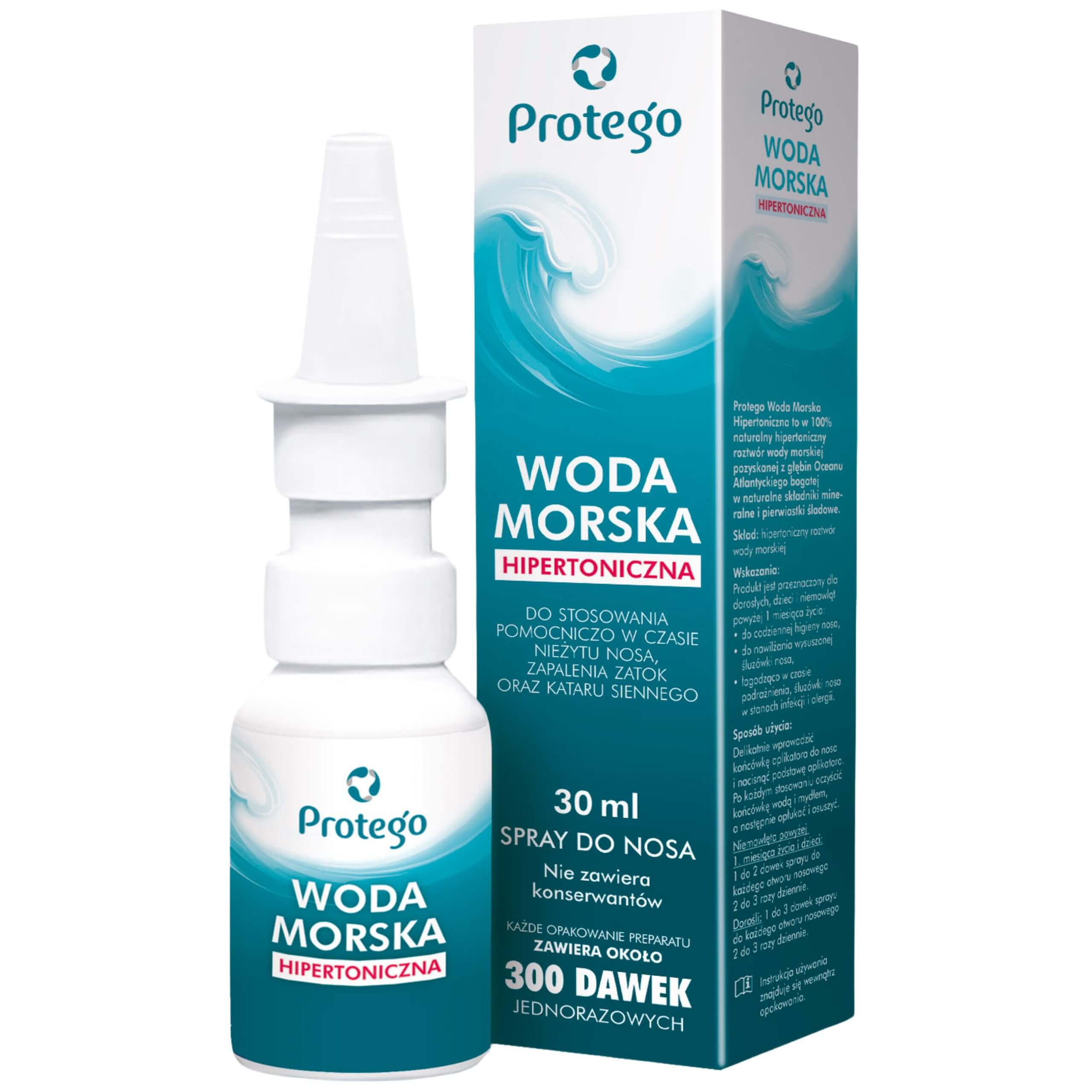 SALVUM LAB Protego Woda Morska Hipertoniczna W Spray 30 ml